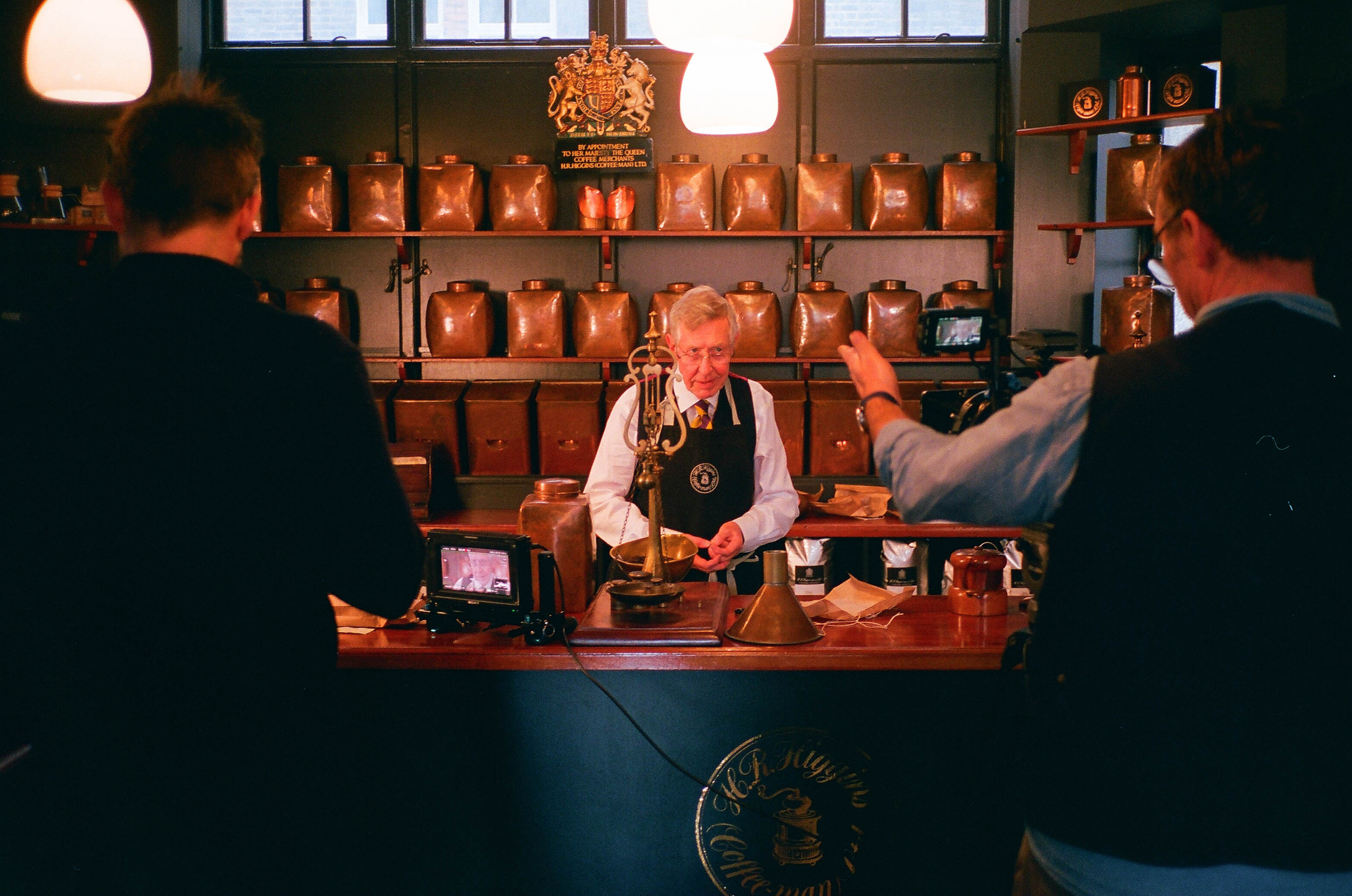 Behind the scenes of our new video – H.R.Higgins (Coffee-man) Ltd.